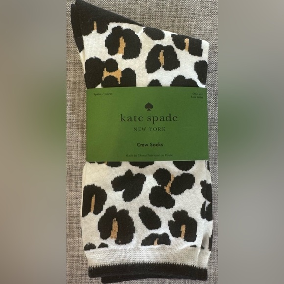 kate spade | Accessories | Kate Spade Nwt 3pack Of Crew Socks | Poshmark